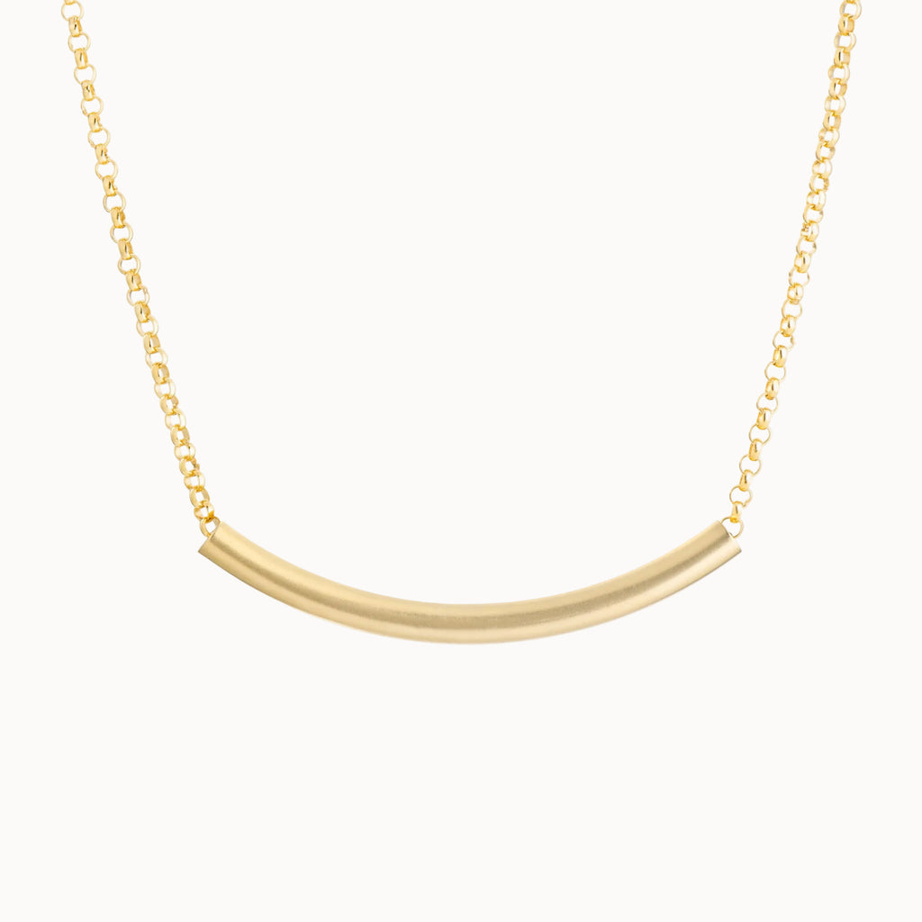 Tube Necklace | Gold – Lolo Jewellery & Accessories