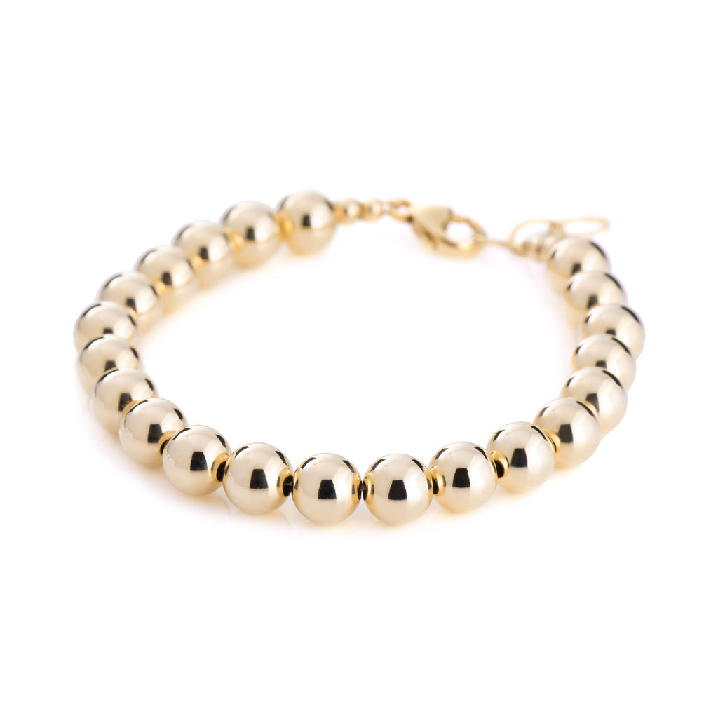 Ball Bracelet | 8mm - Gold – Lolo Jewellery & Accessories